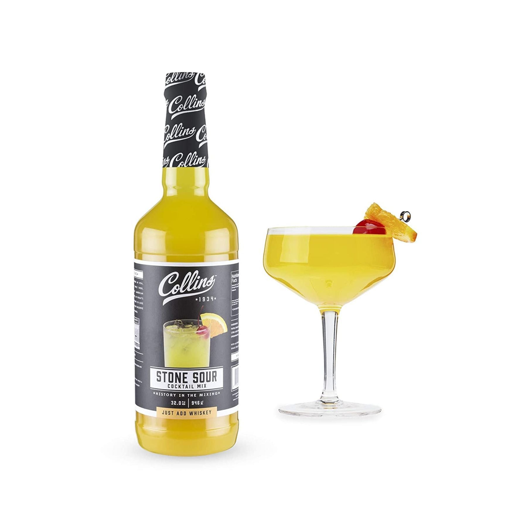Collins Stone Sour Cocktail Mix | Cocktail Mixers | Dramson