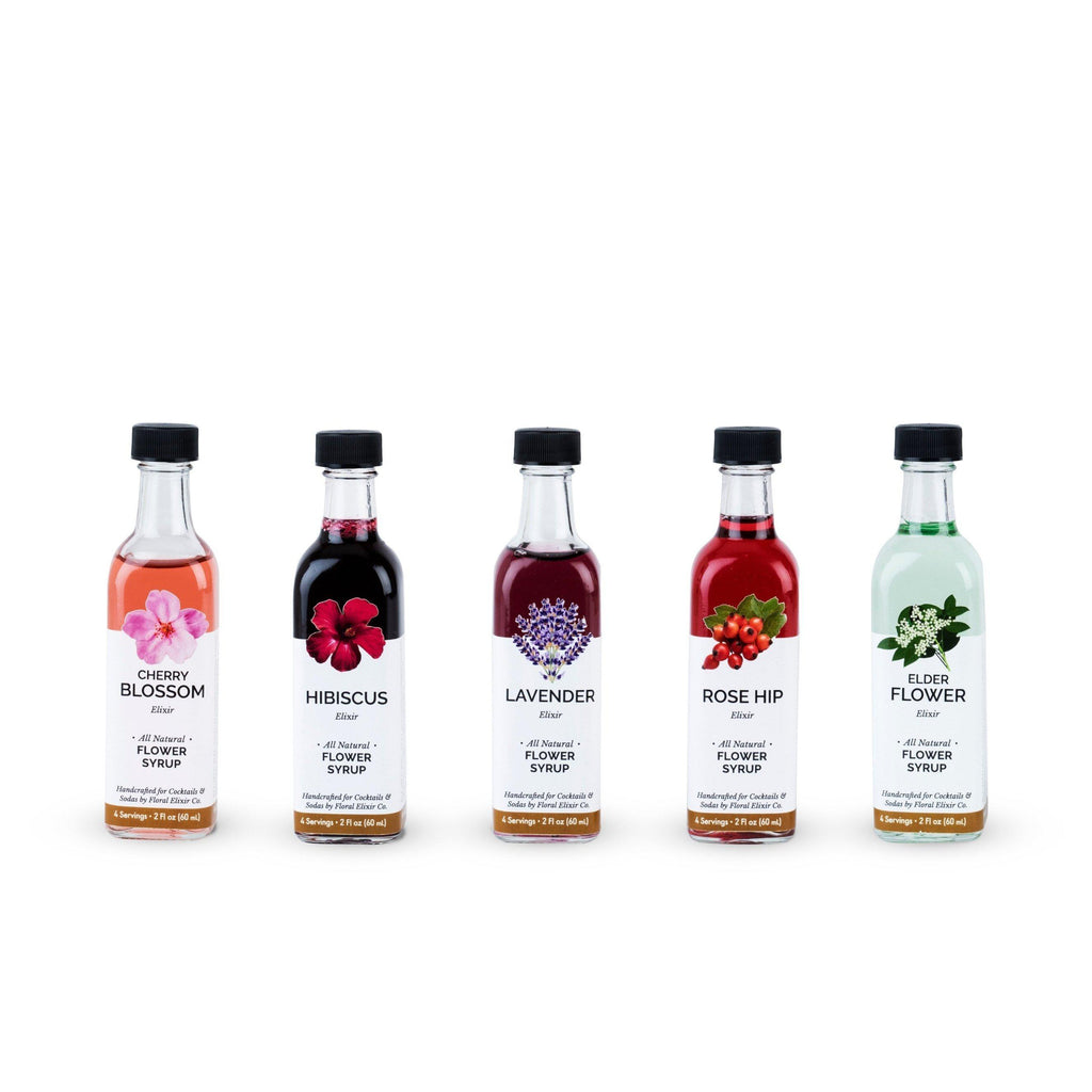 Floral Elixer | Flower Syrups for Craft Cocktails | Dramson
